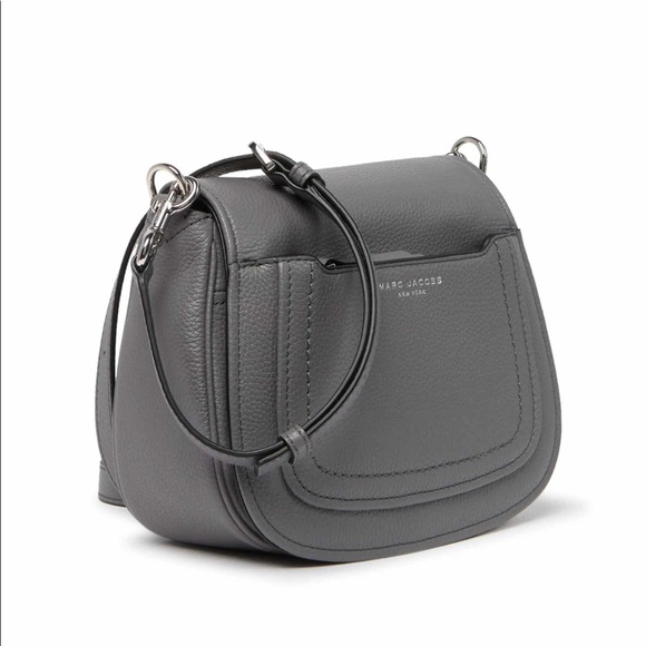 Marc Jacobs | Bags | Marc Jacobs Messenger Crossbody Bag In Shadey Grey ...